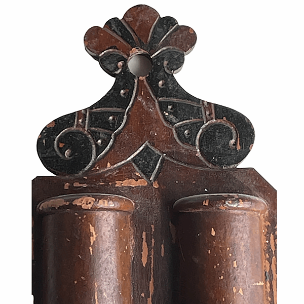 Handmade Victorian match holder, OOAK folk art (c 1910s) – Selective ...