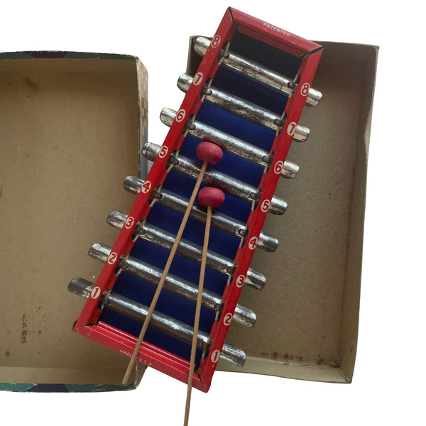 Vintage American Toys "Zil-o-Phone" Xylophone in original box (c 1940s ...